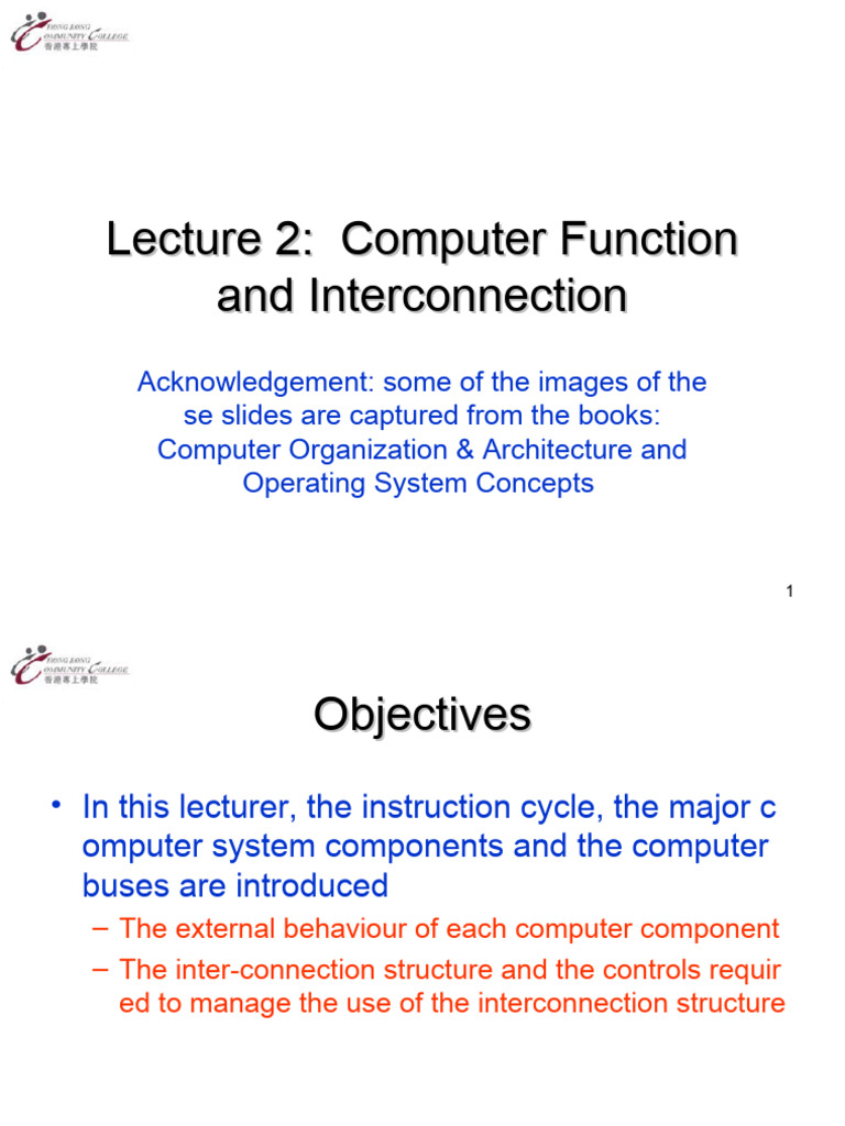 Computer Function and Interconnection | PDF