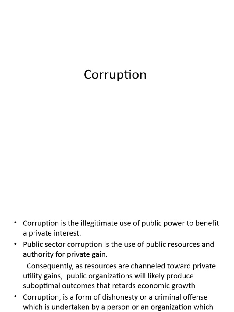 Understanding Corruption Dynamics | PDF | Politics | Social Science