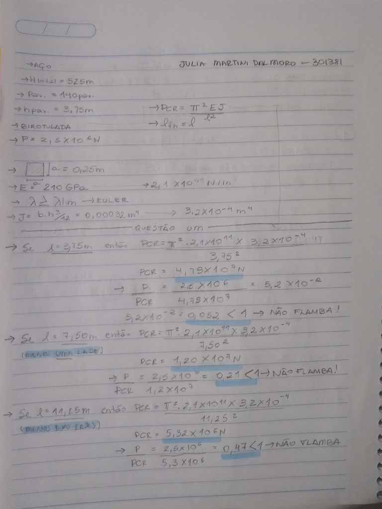 Estabilidade - Prova 2a | PDF