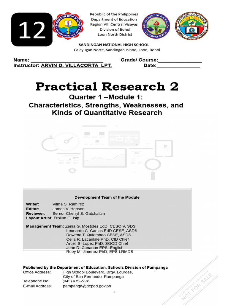 Quantitative Research Guide | PDF | Statistics | Quantitative Research