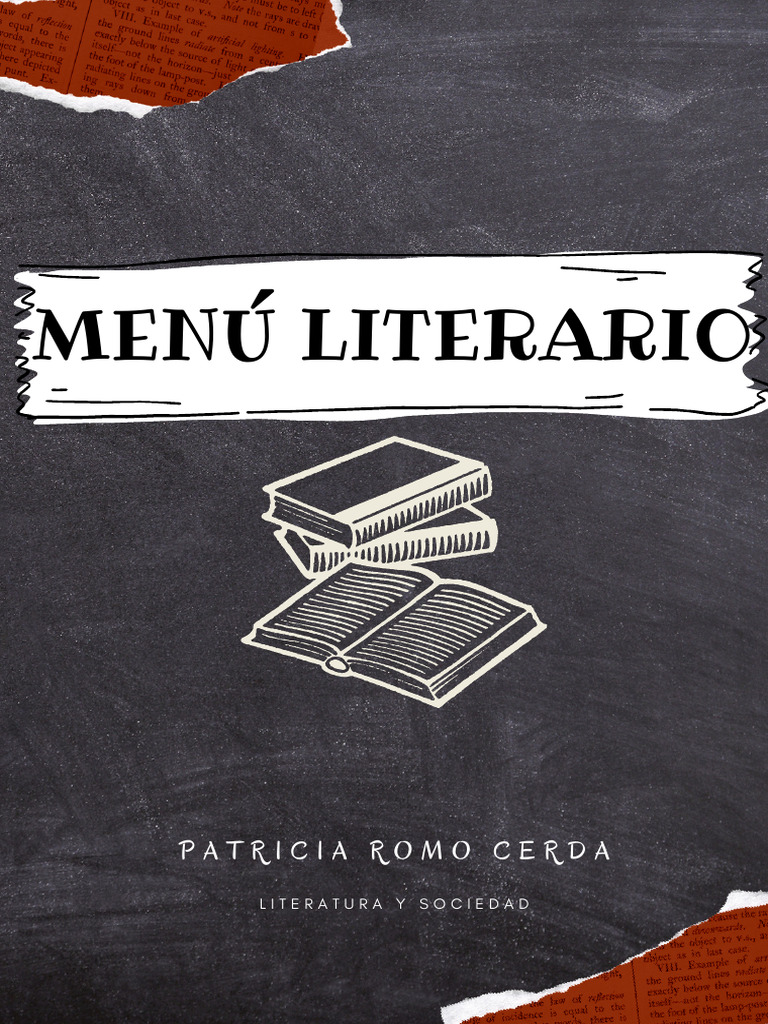 Menú Literario Patricia Romo 3 | PDF