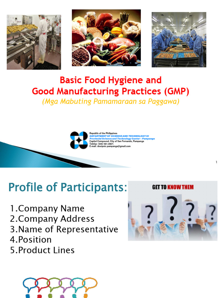 PART 1 GMP Presentation - Rev - 10!13!2016 | PDF