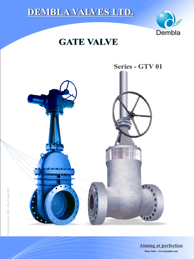 Dembla Gate Valves | PDF | Valve | Metals