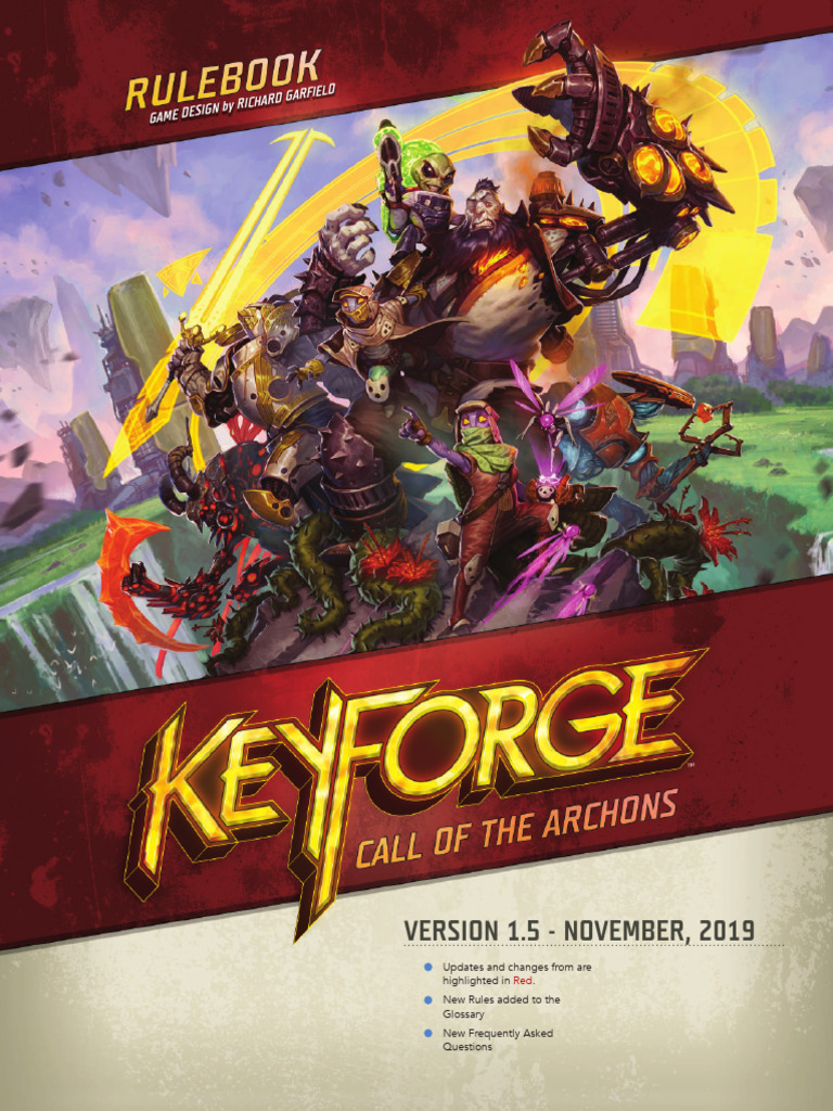 Keyforge Rulebook V11-Compressed | PDF