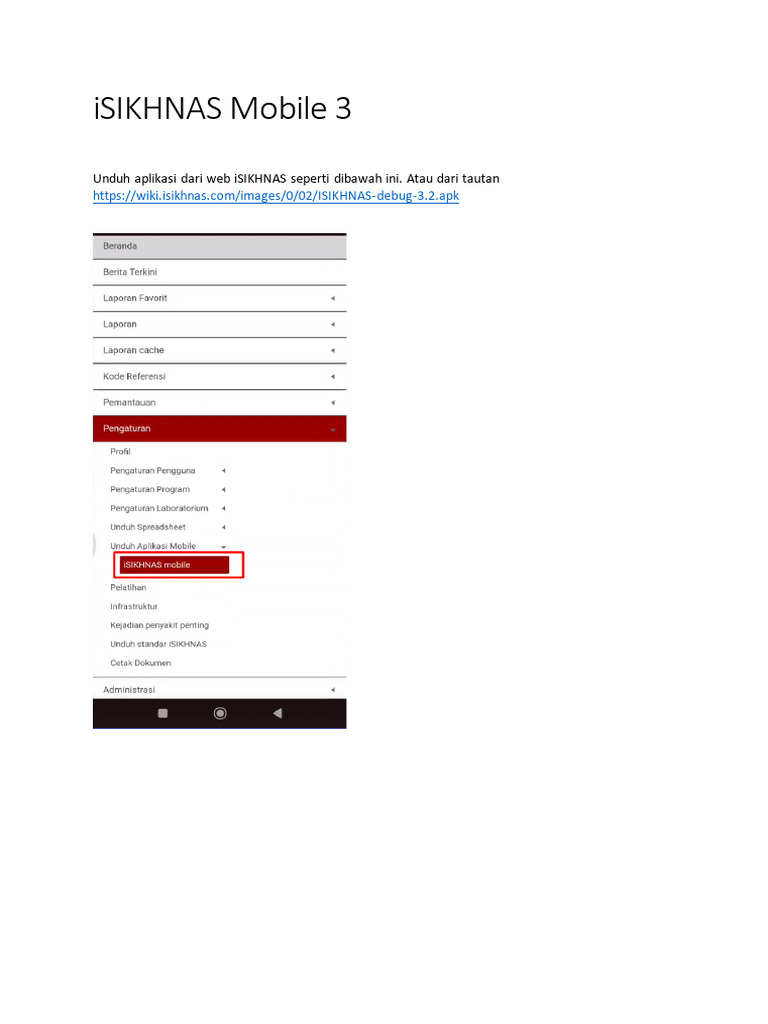 Panduan Isikhnas Mobile 20240219 | PDF | Karier & Perkembangan | Bisnis