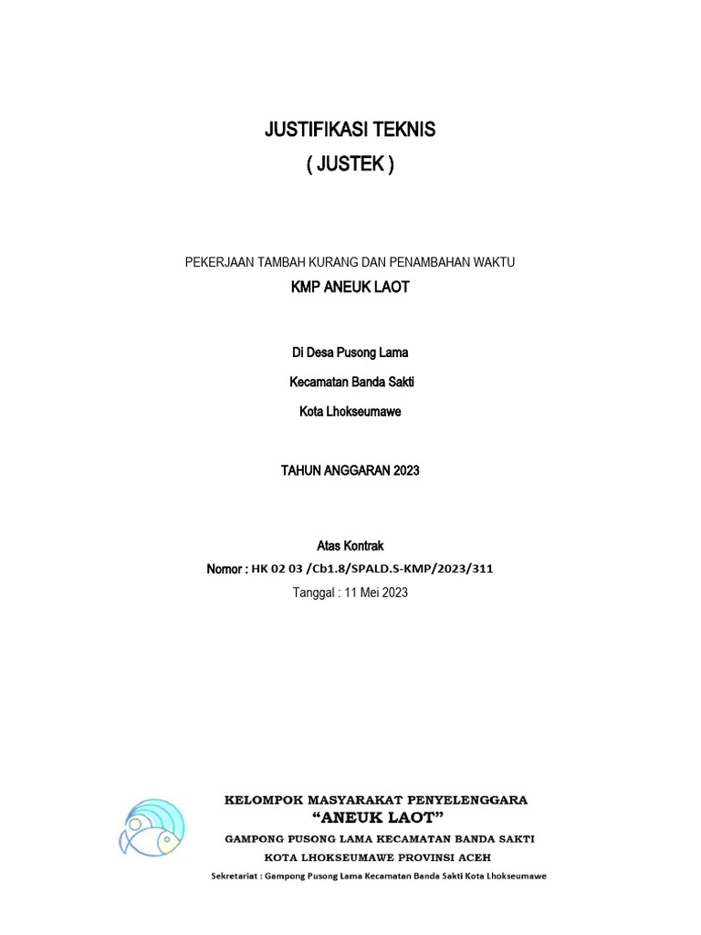 Justek | PDF | Teknologi & Rekayasa