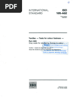 Iso 105 A02 1993 | PDF | International Organization For Standardization ...