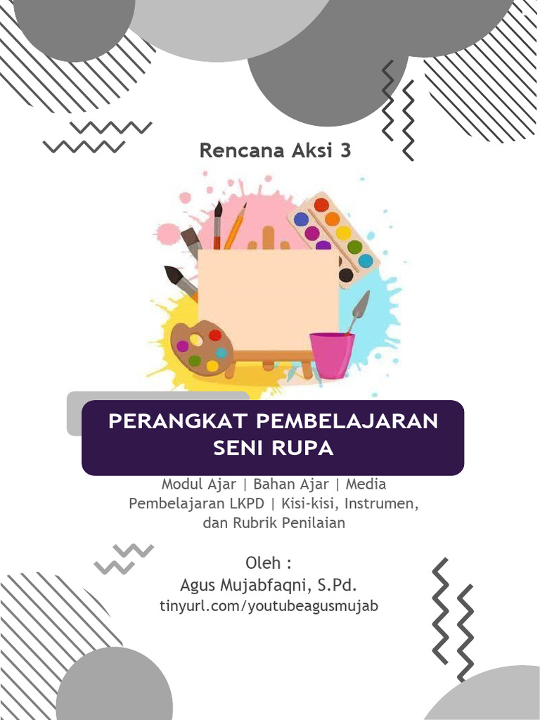 Modul Ajar Seni Rupa: Desain Tipografi | PDF | Seni