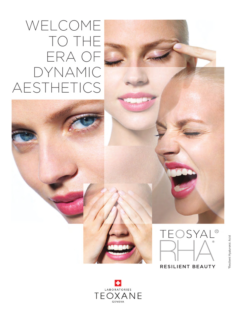 Teosyal Rha Dr. Brochure en 1 | PDF | Medicine | Clinical Medicine