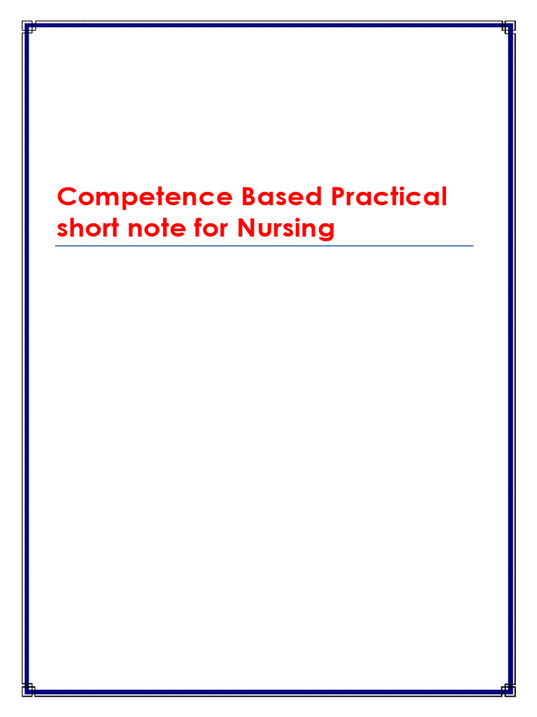 Short Note | PDF | Surgery | Intravenous Therapy