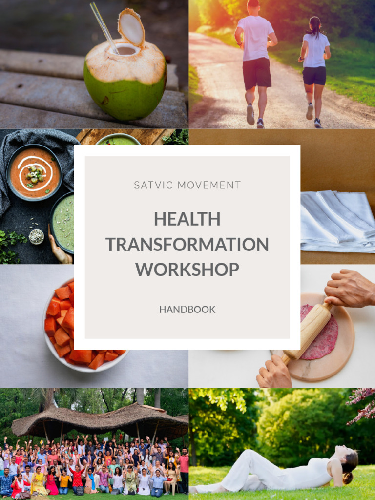 Handbook - Satvic Movement | PDF | Meal | Fasting