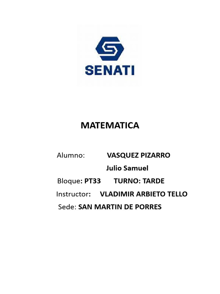 Senati Caratulas | PDF