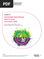 Geography 0460 Syllabus Changes 2027-2029 | PDF | Geography | Natural ...