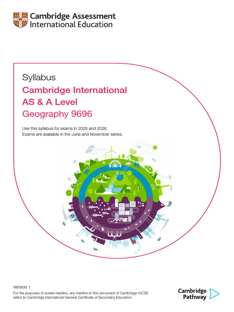 Geography 9696 | PDF | River | Geography