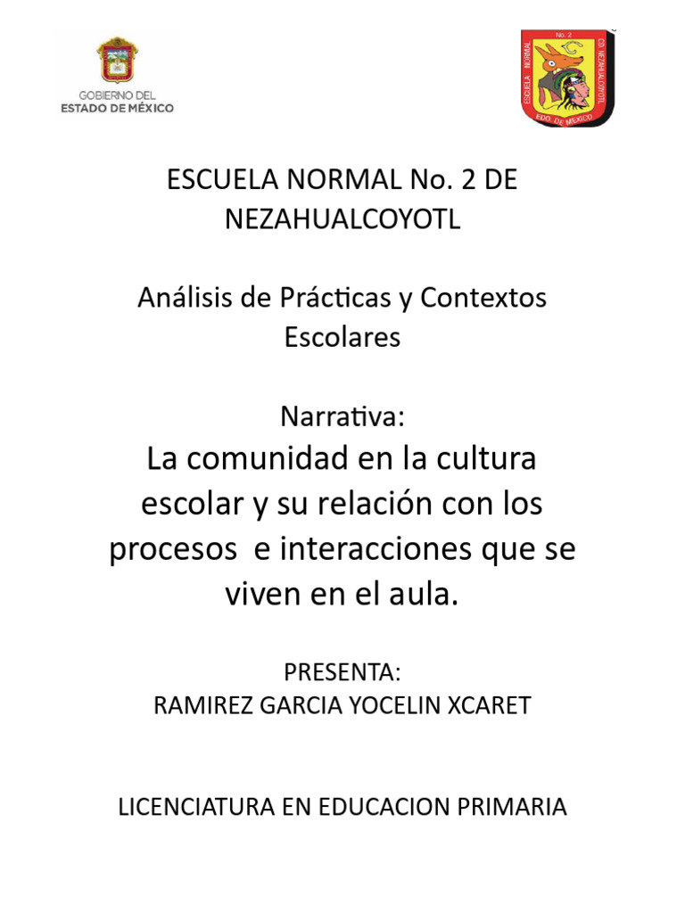 Narra Tiva | PDF | Las emociones | Comportamiento