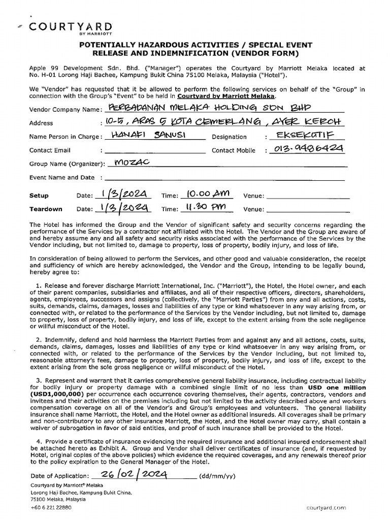 Courtyard Form | PDF