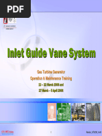 Variable Inlet Guide Vane System Overview | PDF | Valve | Turbine
