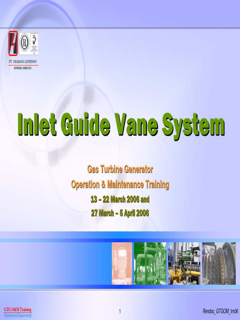 Inlet Guide Vane System | PDF