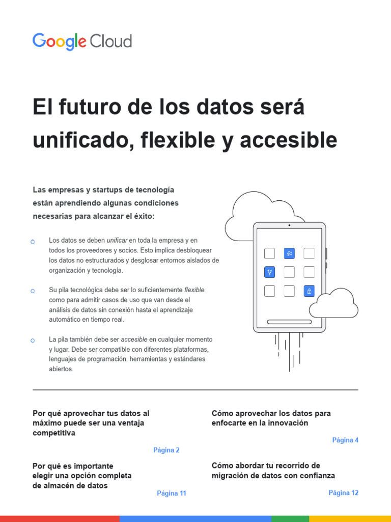 GoogleCloud Whitepaper | PDF | Computación en la nube | Escalabilidad