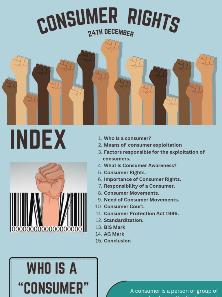 Understanding Consumer Rights and Awareness | PDF | Consumer Protection ...