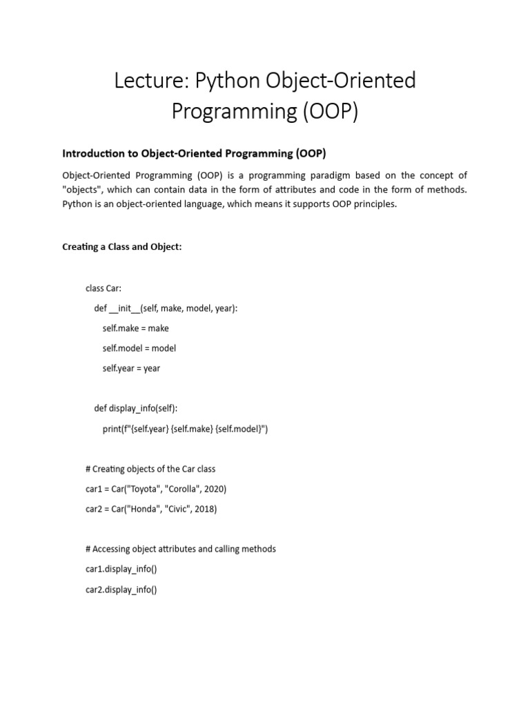 Inheretance Pdf Inheritance Object Oriented Programming Method Computer Programming 6474
