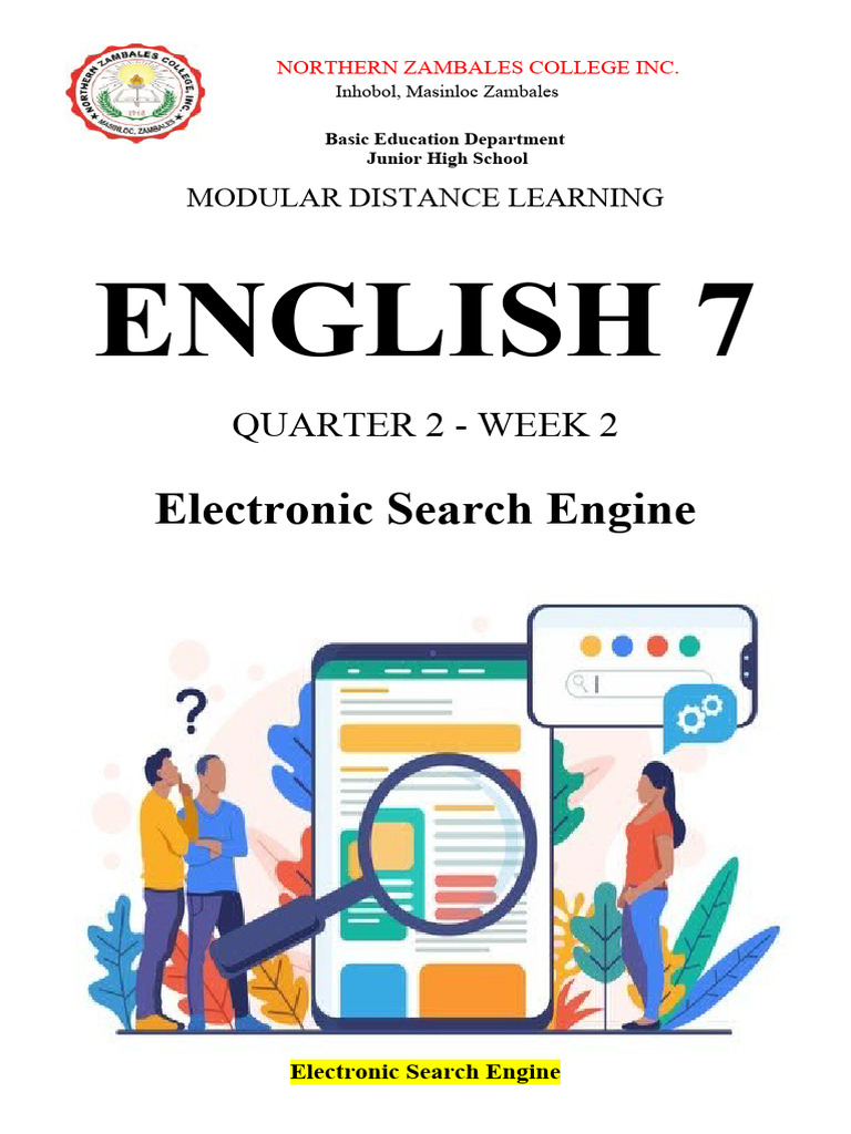 Grade 7 q2w2 | PDF | Baidu | World Wide Web