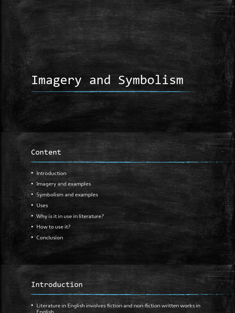Imagery and Symbolism | PDF | Human Communication