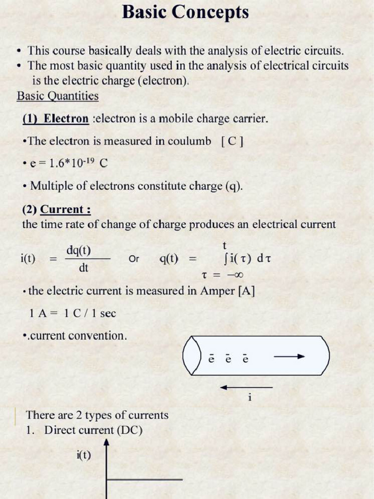 Electrical Circuits Basics | PDF