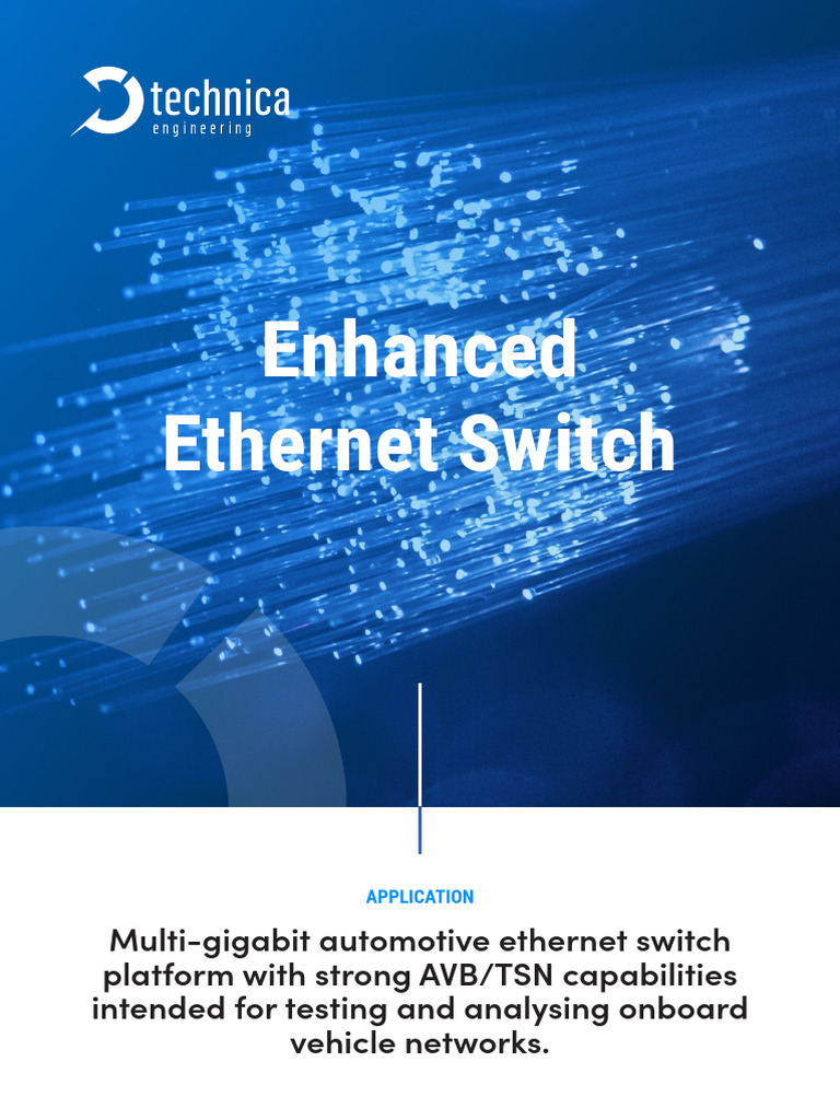 Enhanced Ethernet Switch Flyer | PDF