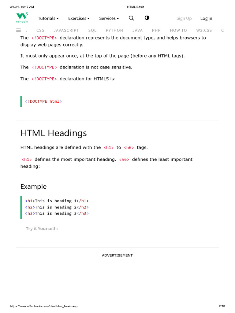 HTML 2 | PDF