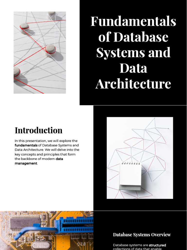 Wepik Fundamentals of Database Systems and Data Architecture 20240223044859TPps | PDF ...