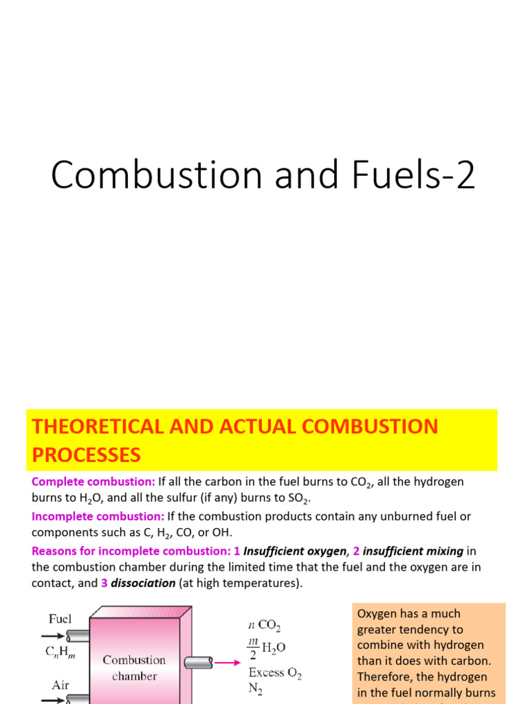Combustion&Fuels 2 | PDF | Combustion | Enthalpy