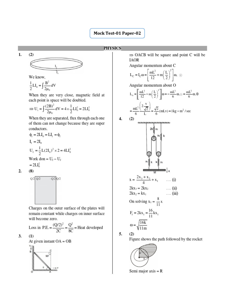 Test Series 1 Paper 2 | PDF