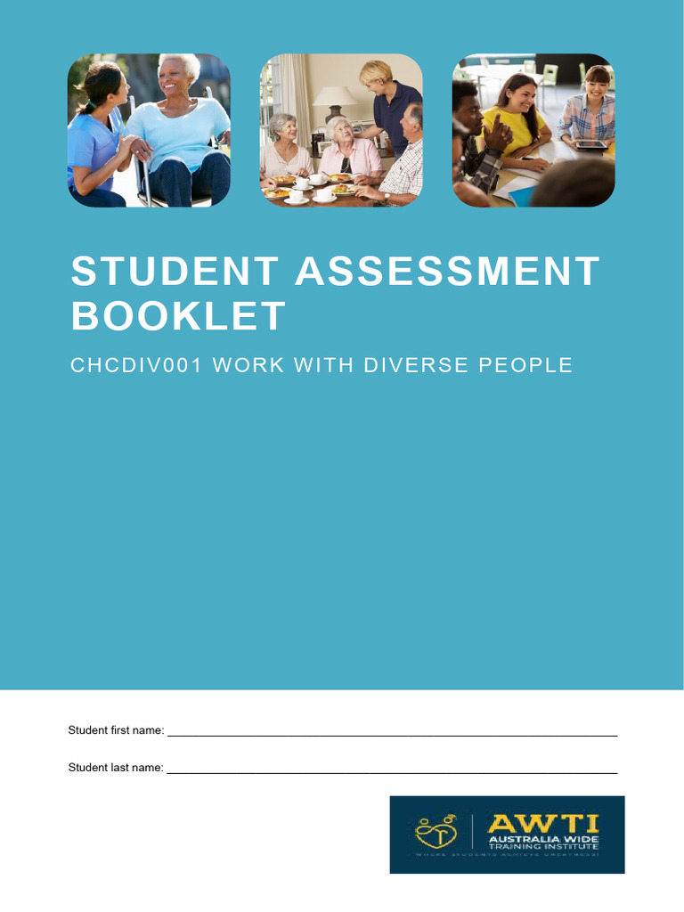 Chcdiv001 Student Workbook (Word) - C4a | PDF