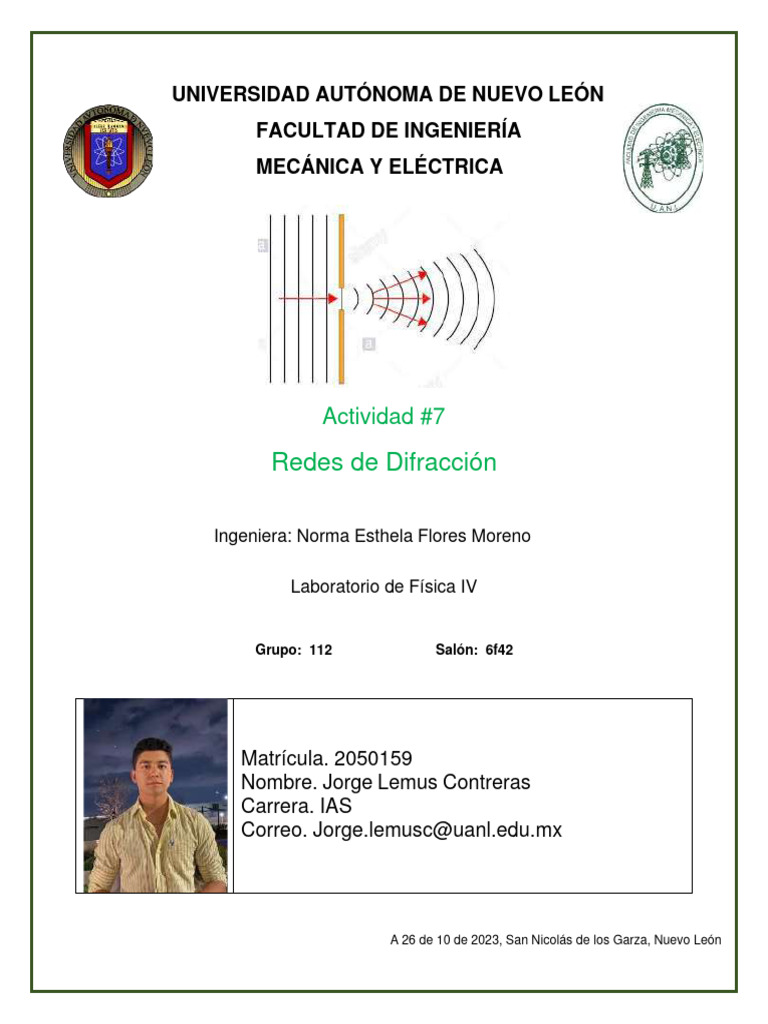 Práctica#7 LAB FIS IV | PDF