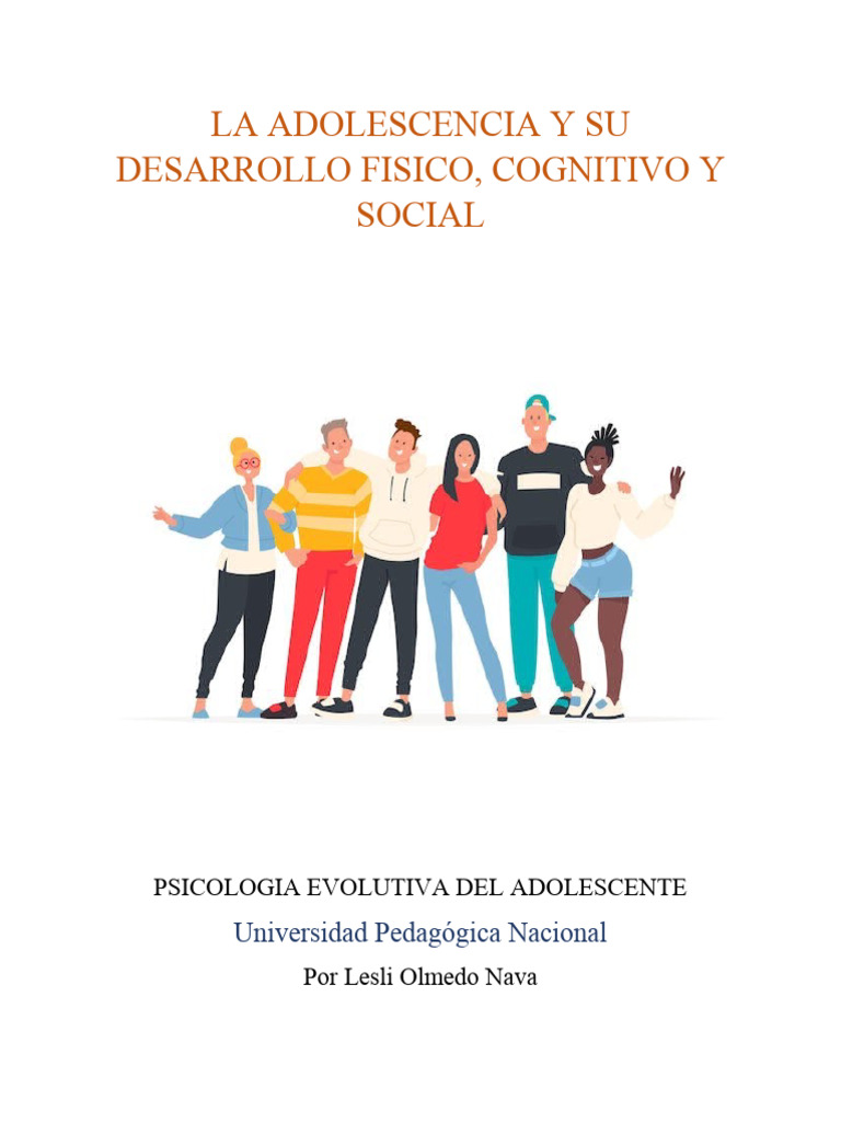 La Adolescencia y Su Desarrollo Fisico | PDF