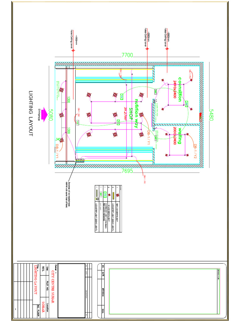 Lighting Layout | PDF