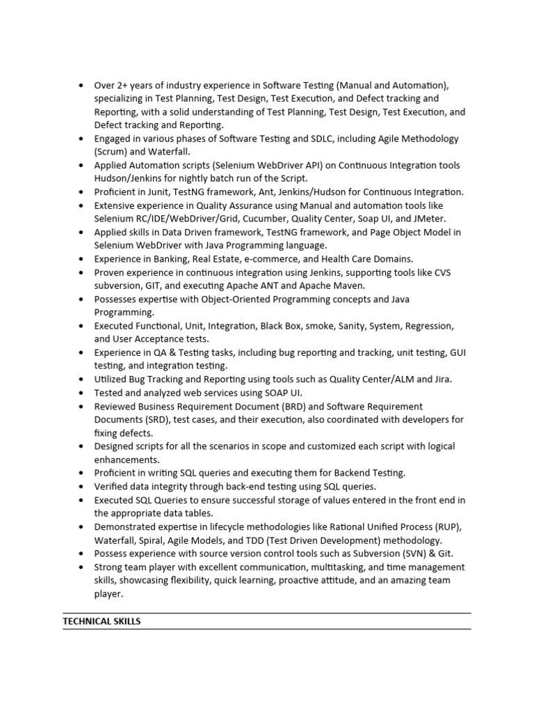 QA Details | PDF | Selenium (Software) | Software Testing QA Details | PDF | Selenium (Software) | Software Testing