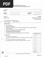 BGCSE Maths Paper 1, 2012-2015 | PDF