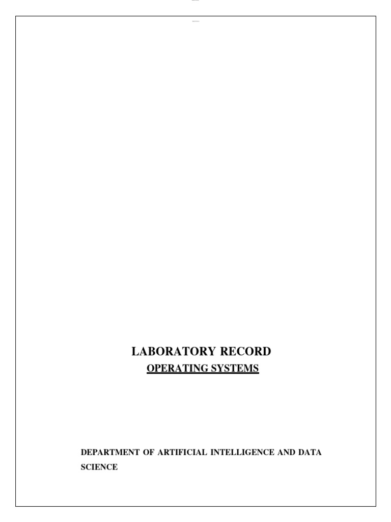 Operating System LAB | PDF | Installation (Computer Programs) | Booting