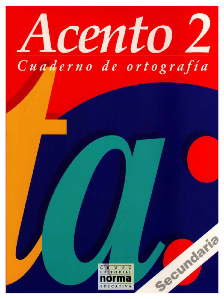 Acento 2 Ortografía Secundaria | PDF