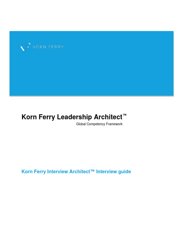 KFLA Interview Guide | PDF | Career & Growth