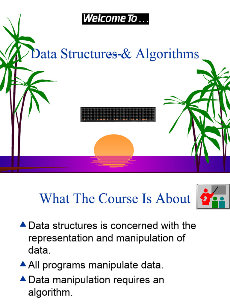 Introduction To Data Structures & Algorithms | PDF | Computing ... Introduction To Data Structures & Algorithms | PDF | Computing ...