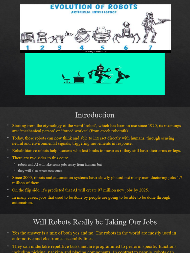 Impact of Robots on Jobs and Automation | PDF