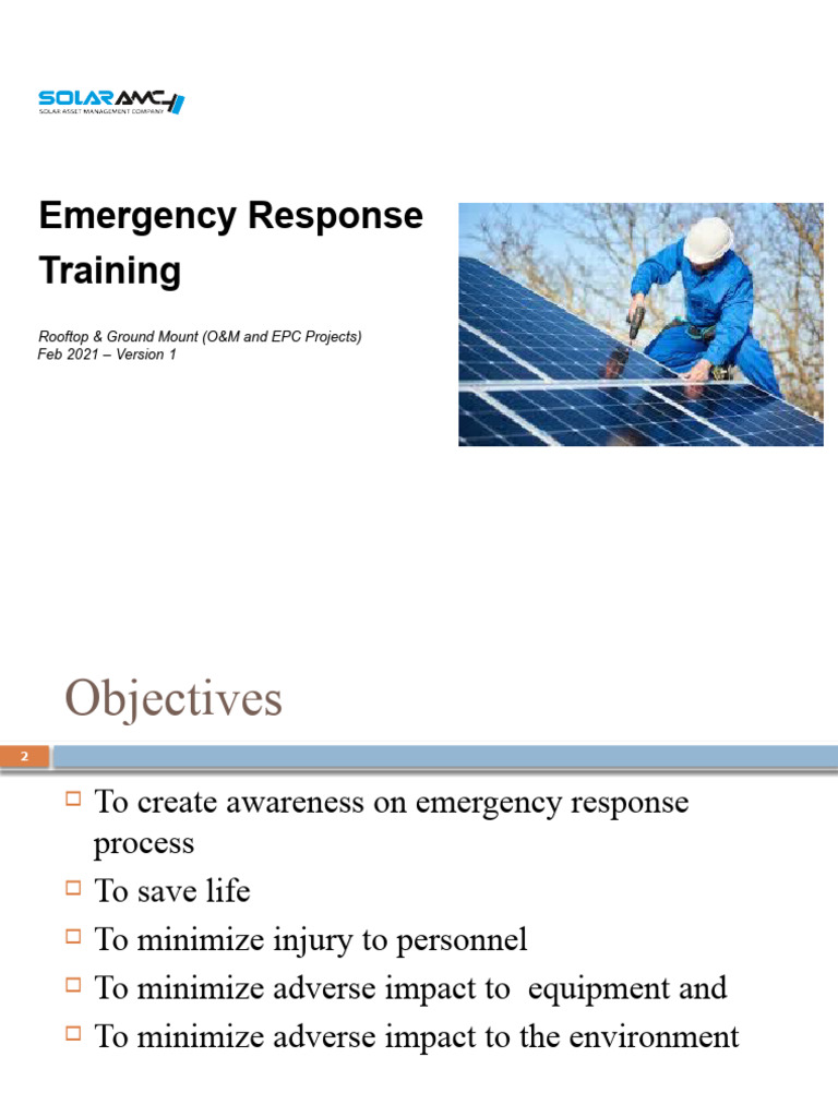 Emergency Response Training | PDF | Emergency | First Aid