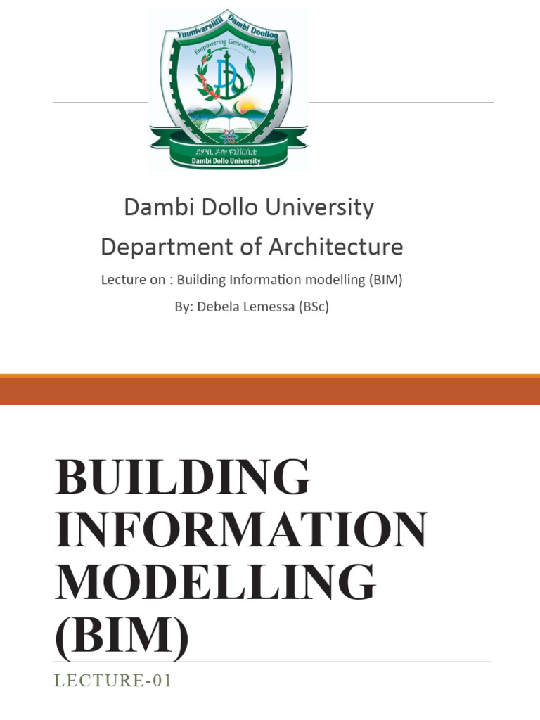 Introduction to Building Information Modeling | PDF | Building ...