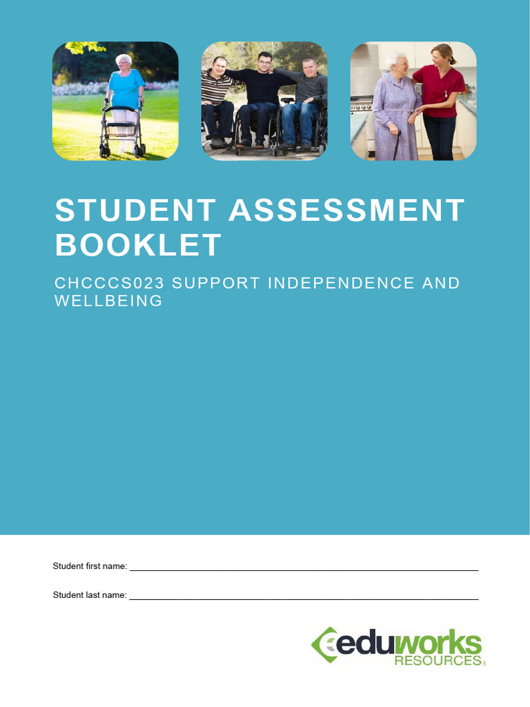 CHCCCS023 Student Assessment Booklet - IND SUP (ID 124236) | PDF