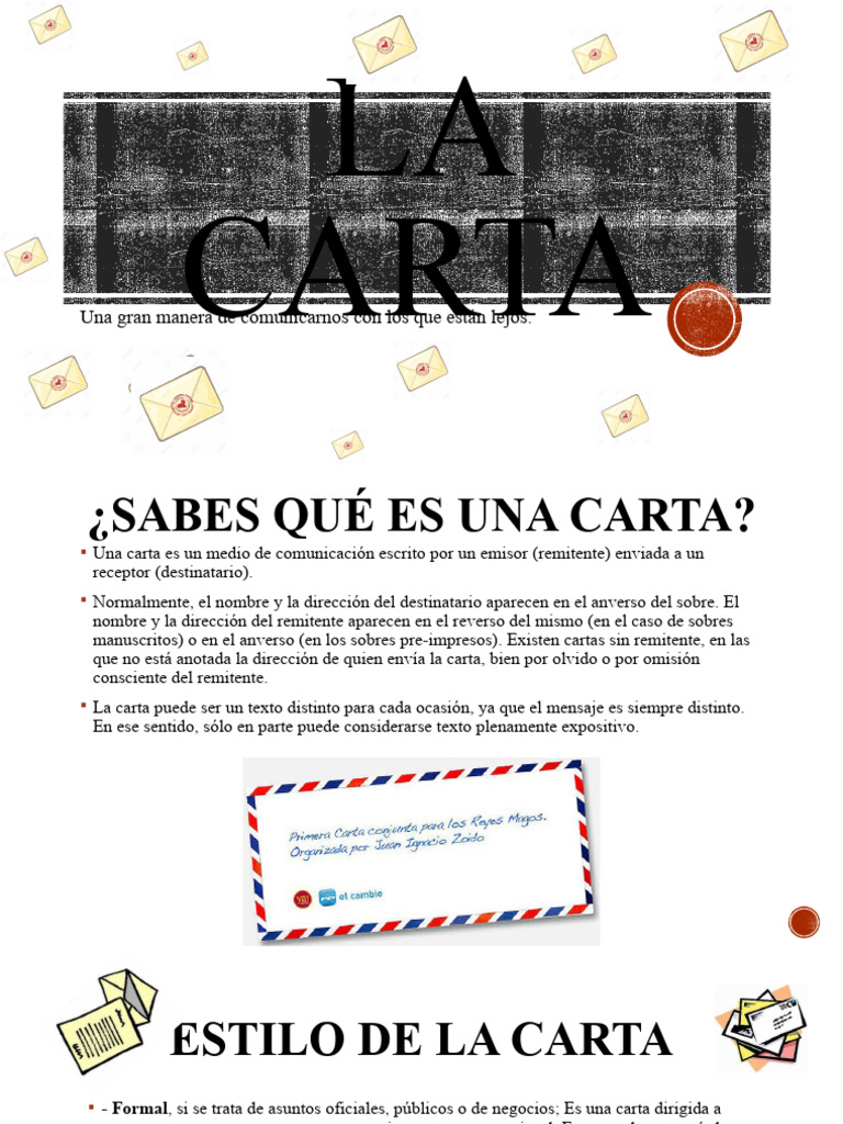 La Carta | PDF | Comunicación