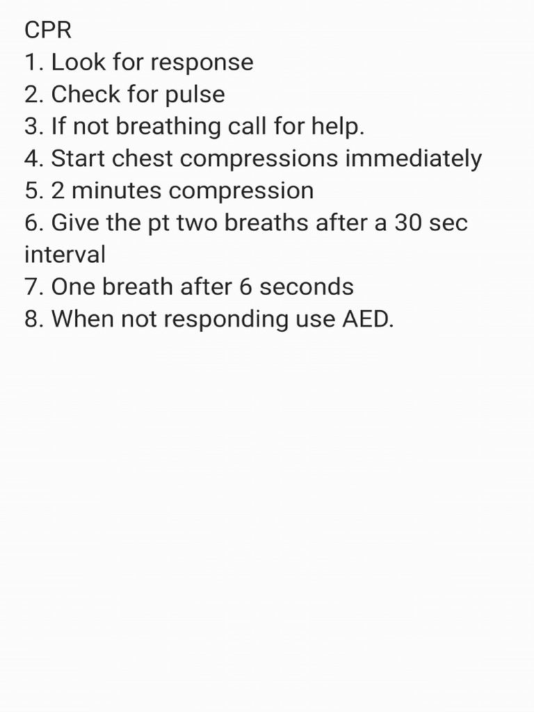 CPR | PDF
