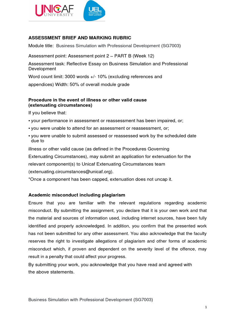 Assessment Brief For Assessment Point 2 | PDF | Essays | Critical Thinking